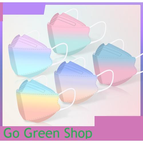 Promo Masker KN-94 Tie Dye Mask Masker Warna Pelangi 10PC Masker Korea ...