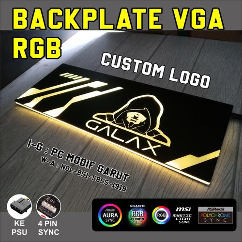 Jual modding Back plate vga with led - Kab. Garut - NGR PC MODIFIKASI ...