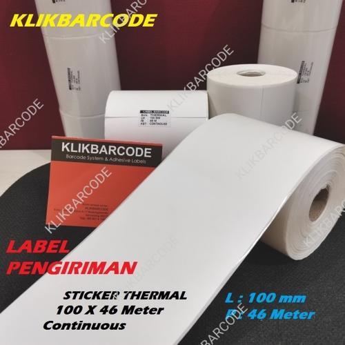 Jual STICKER CETAK LABEL PENGIRIMAN TOKOPEDIA 100 X 46 Meter ( Thermal ...