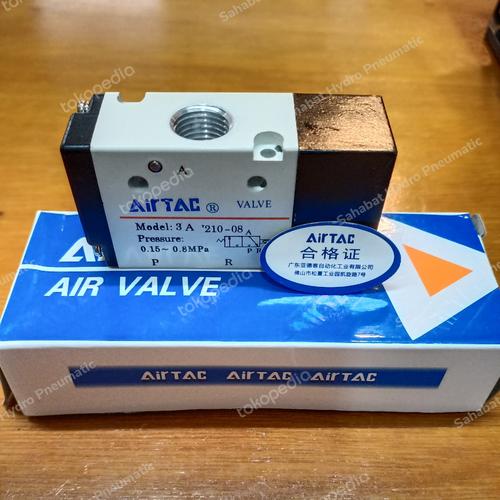 Jual Solenoid Valve Air Pilot 3A210-08 Airtac - Jakarta Barat - Sahabat ...
