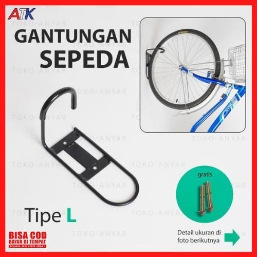 Jual Gantungan Sepeda Tempel Dinding / Besi Gantungan Sepeda Di Tembok ...