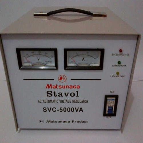 Jual stabilizer matsunaga 5000 watt/matsunaga stavol 5000 VA - Kota ...