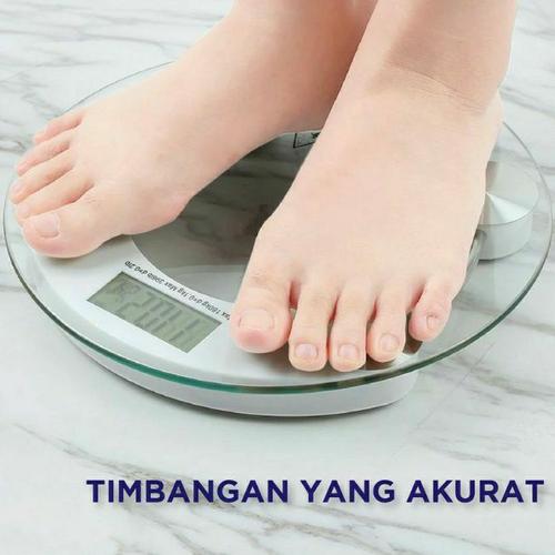 Jual TIMBANGAN BADAN DIGITAL TRANSPARAN BESAR Alat Ukur Berat Badan ...