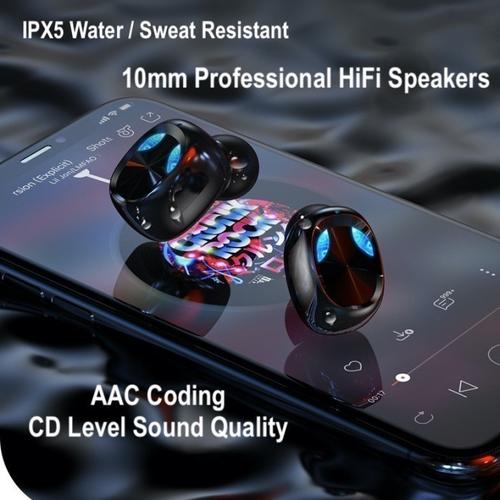 Jual Iphone 13 Pro TWS Wireless Headset Bluetooth Earphone Venom Series ...