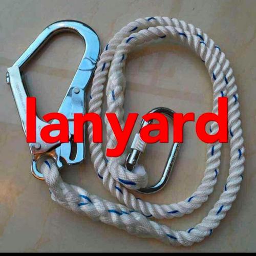 Jual Lanyard Single Big Hook/ Safety Lanyard Single Hook - Jakarta ...