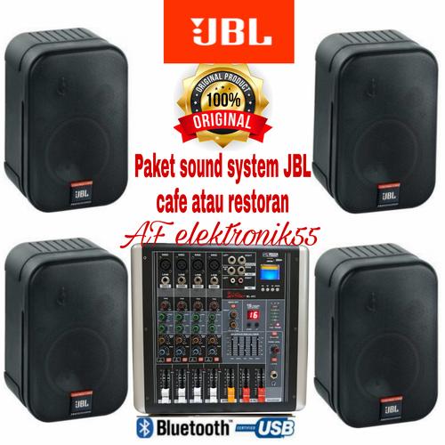 Jual Paket Sound System JBL + Power Mixer Cafe Atau Restoran Original ...