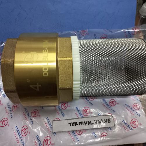 Jual foot valve kuningan 4inch/tusen klep 4inch/double-lin 4inch ...