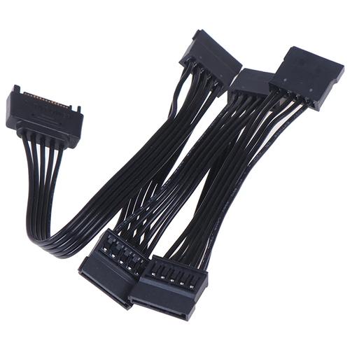 Promo SATA Splitter 1x SATAto 5x SATA (Male to Female) Power Cable HDD ...