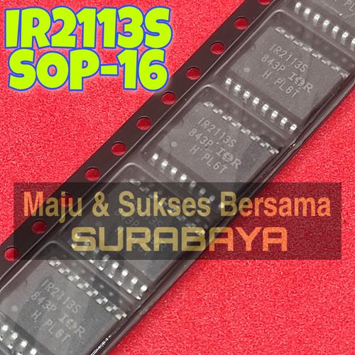 Jual IR2113S IR2113 IR2113SPbF IR 2113 SMD 600V SOP-16 SOP16 EGS002 DRIVER - Kota Surabaya ...