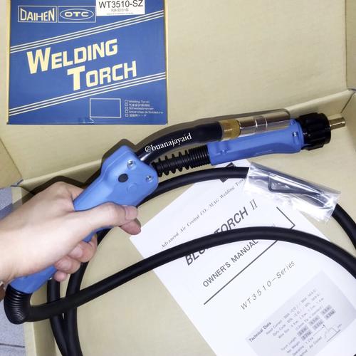 Jual OTC WT3510-SZ Torch Assy Gun Torch Mig Torch 350A 350 A 3 meter 3M ...