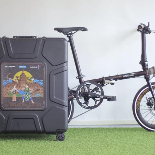 Jual element troy x 10 speed chromoly limited edition no fnhon folding ...