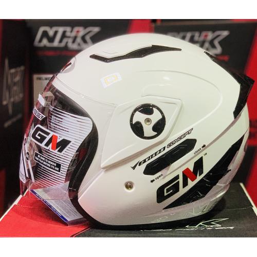 Jual GM Interceptor White Glossy - DV - M - Jakarta Utara - Helmet Heaven 01 | Tokopedia