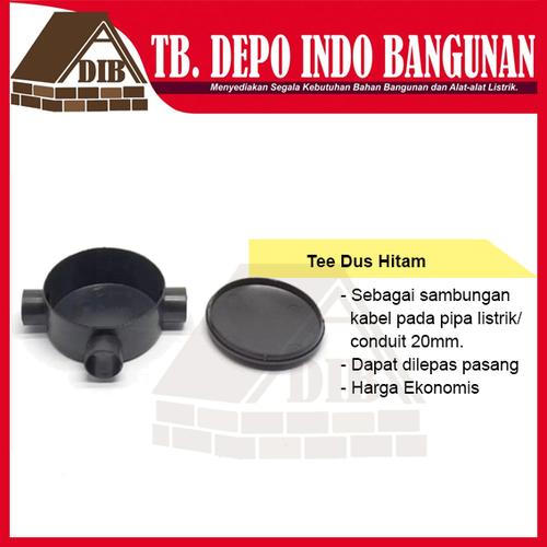 Jual TEE DUS HITAM T DUS CONDUIT 20MM CABANG 3 - Kota Bekasi - Depo ...