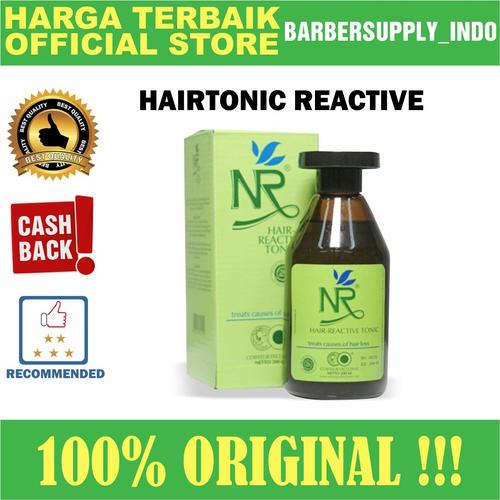 Jual NR TONIC REACTIVE 200ML HAIR TONIC PENYUBUR RAMBUT RONTOK ORIGINAL ...