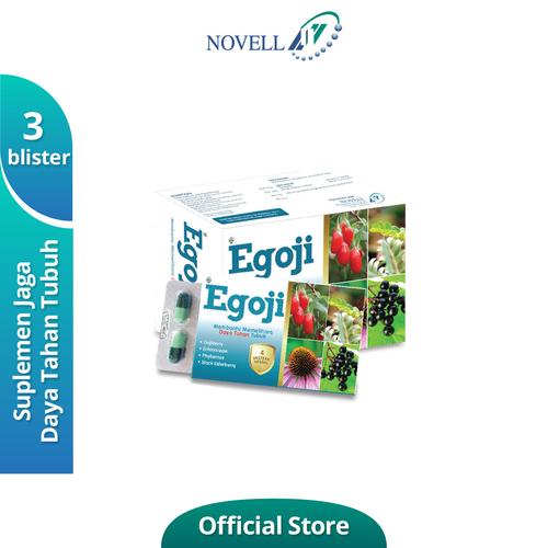 Jual Egoji Kapsul - 30 Kapsul - Jakarta Barat - Novell Pharmaceutical ...