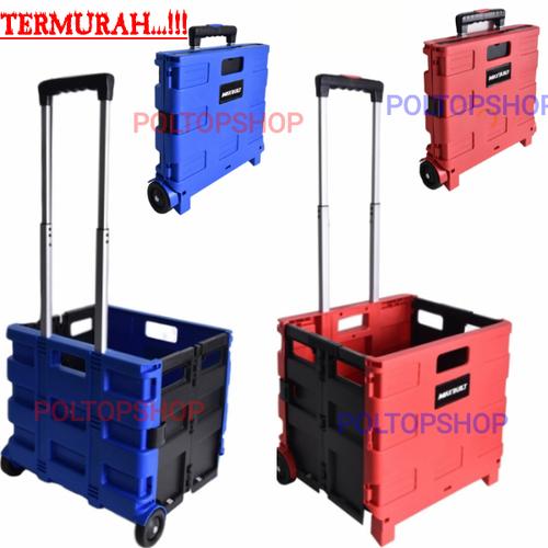 Jual KRISBOW FOLDING TROLLEY CHART 25KG/TROLI PORTABLE/TROLI GALON ...