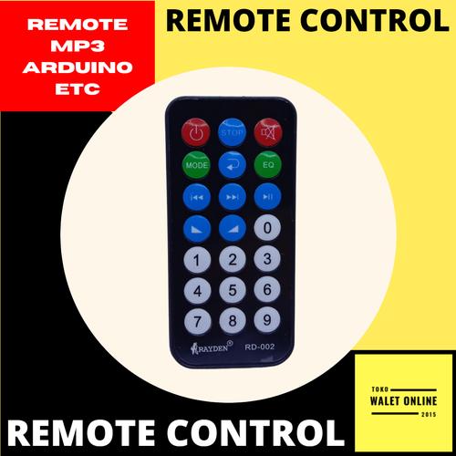 Jual REMOT MP3 PLAYER, REMOTE IR WIRELESS, ARDUINO PROJECT, DIY ...