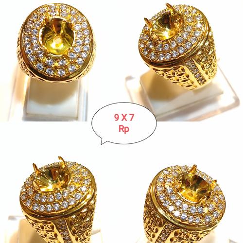 Jual CINCIN EMBAN RING ALPAKA SUPER MICRO SETTING FULL MATA - Jakarta ...
