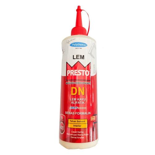 Jual LEM PRESTO DN 600 GR Lem Kayu Alifatik Tahan Panas Lem Veneer ...