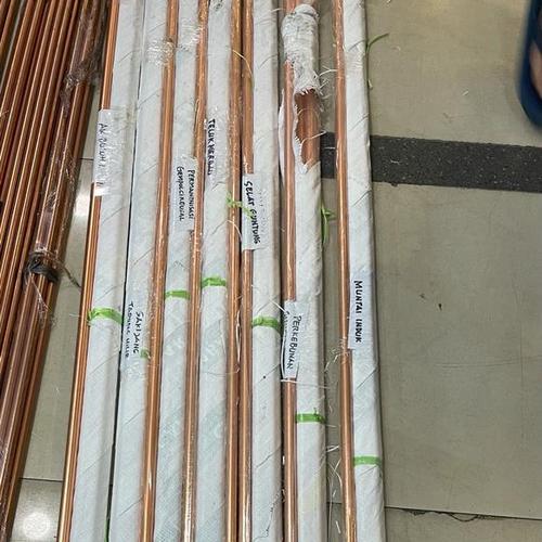 Jual Grounding rod 5/8 besi panjang 2 meter( besi lapis tembaga ) - 1 ...