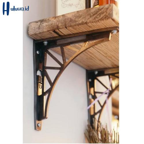 Jual Siku Dinding/ Rak besi Siku Penyangga/ Dekorasi/ Siku Rak Besi ...