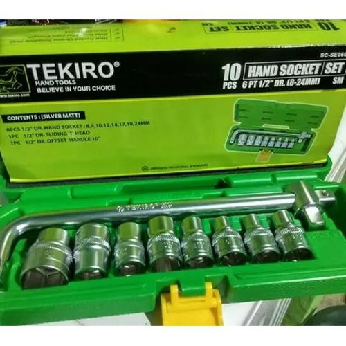 Jual TEKIRO Kunci Sock 10 pcs Hand Socket Set Kunci Sok Set Kunci Tekiro - Kab. Karawang - MLE ...