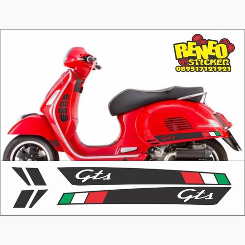 Jual lis vespa gts /vespa matic/cutting sticker vespa - Kab ...