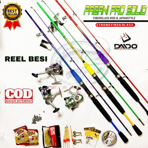 Jual Set Pancing Laut Komplit Daido Manta 165 Cm+ Reel Besi kekuatan 16 ...