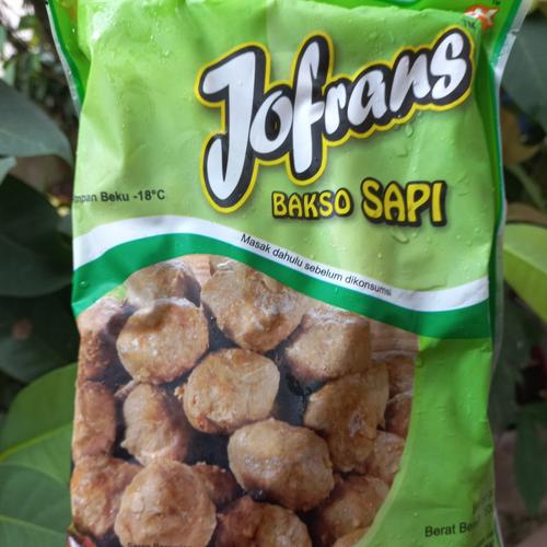Jual Jofrans Bakso Sapi (Isi 50pcs) Kemasan 500gram - Kota Palembang ...