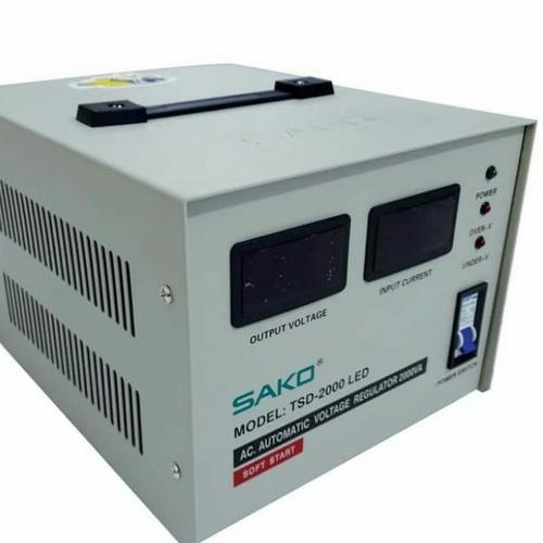 Jual STABIL LISTRIK / STABILIZER DIGITAL SAKO GARANSI TSD 2000 LED ...