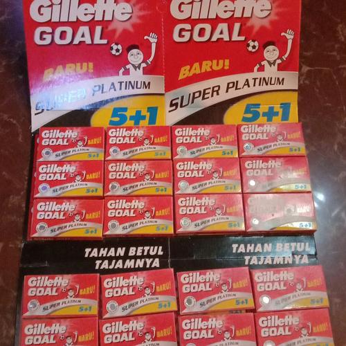 Jual silet gillette goal 5+1 1 pak isi 20 pcs - Jakarta Timur - TOP UUS ...