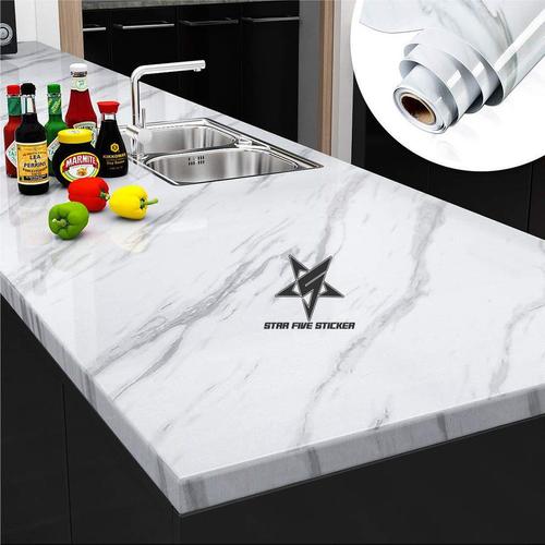 Jual Stiker Wallpaper Marble Wall Sticker Sticker Meja Lemari Motif ...