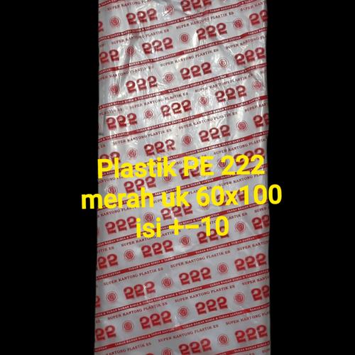 Jual plastik pe 222 merah ukuran 60x100 - Jakarta Pusat - BUDI JAYA ...