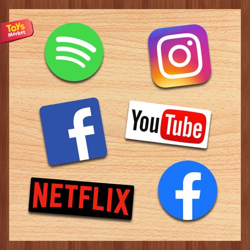 Jual Sticker / Stiker Sosmed Sosial Social Media - Jakarta Timur - Toys ...