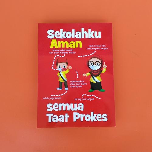 Jual Poster sekolah - Semua taat Prokes - Ukuran 35.5 cm x 25.5 cm (F4 ...