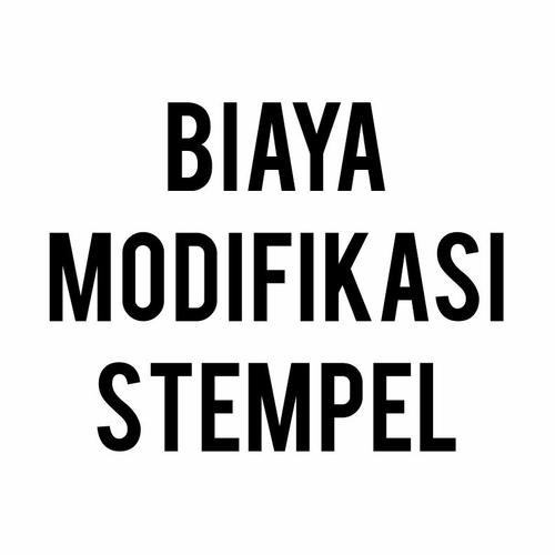 Jual Biaya modifikasi Stempel - Jakarta Barat - Mitrasima Stamp | Tokopedia