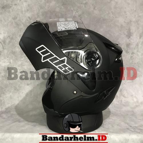 Jual HELM MDS PRO RIDER MDS MODULAR ORIGINAL (KARDUS) - HITAM DOFF, M ...