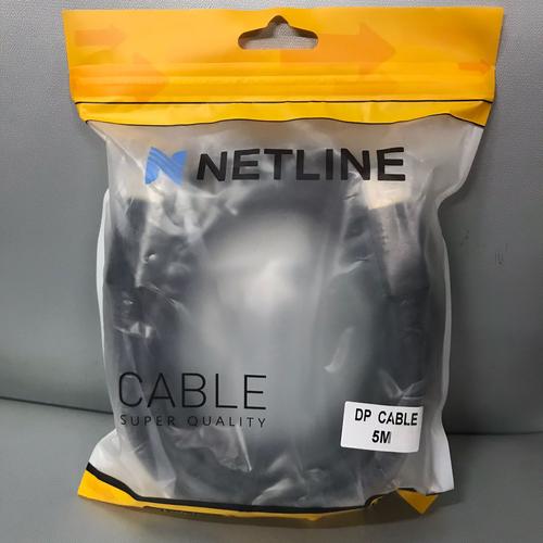 Jual Kabel Display Port 5 Meter Netline DisplayPort DP Cable Male Male ...