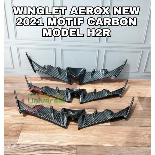 Jual WINGLET AEROX 155 NEW CONNECTED WINGLET NEW AEROX 2021 WINGLET ...