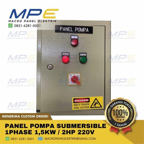 Jual Panel Pompa Otomatis Submersible 1 Phase 1,5kW 2HP 220V - Jakarta ...
