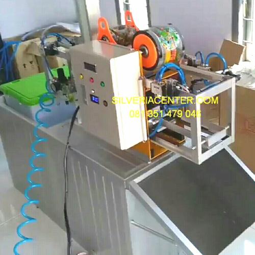 Jual MESIN CUP SEALER AMDK AQUA GELAS OTOMATIS PNEWMATIC 1.LINE 7.dus ...