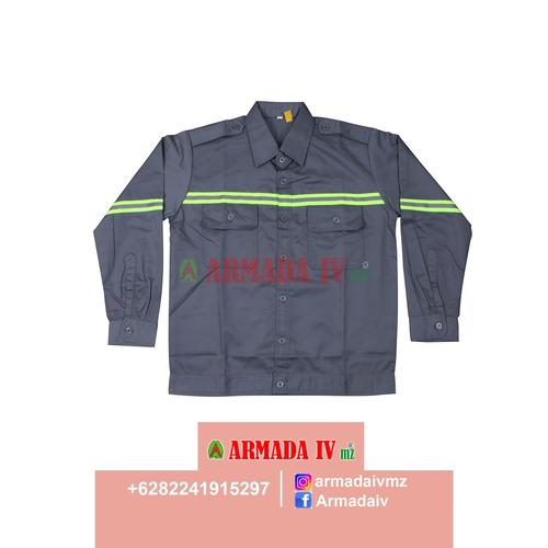 Jual Baju Wearpack PANJANG ABU ABU Scotlet Hijau Baju Kerja Safety - M ...