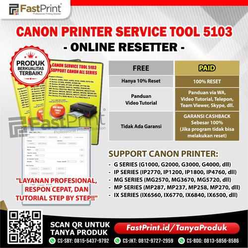 Jual WIC Waste Ink Pad Counter Reset Printer Canon Service Tools - Kota ...