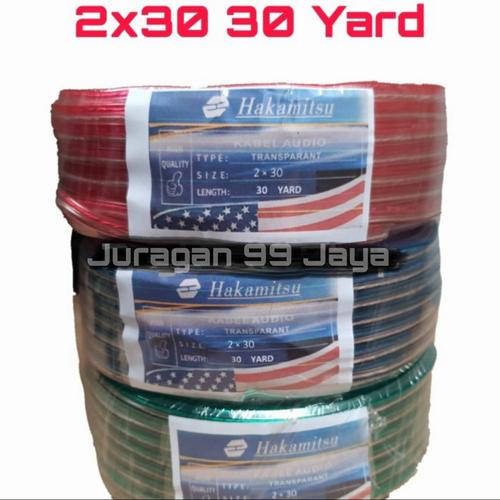 Jual KABEL LISTRIK TRANSPARAN 2 X30 30 YARD ISI 2 JALUR - Jakarta Barat ...