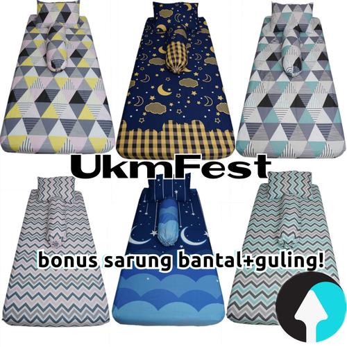 Promo Sprei Karet Minimalis Aesthetic Ukuran 90x200,120x200,160x200 ...
