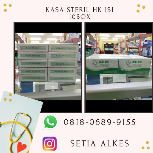 Jual kasa steril box ukuran 16cmx16cm/kasa kompres/kassa steril hk ...