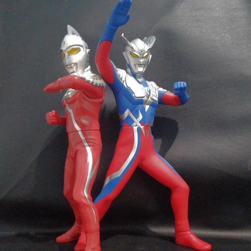 Jual DX Big Sofubi Ultraman Seven Zero Father & Son Super Rare Item ...
