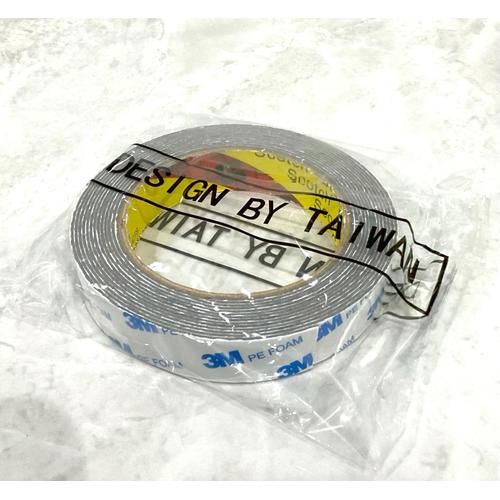 Jual Double Tape 3M / Selotip Busa Timbal Balik / Isolasi PE Foam Putih ...