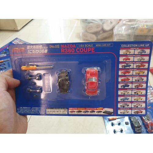 Jual 1/64 DYDO MINI CAR KIT MAZDA R360 COUPE RED ORI MURAH - Jakarta ...