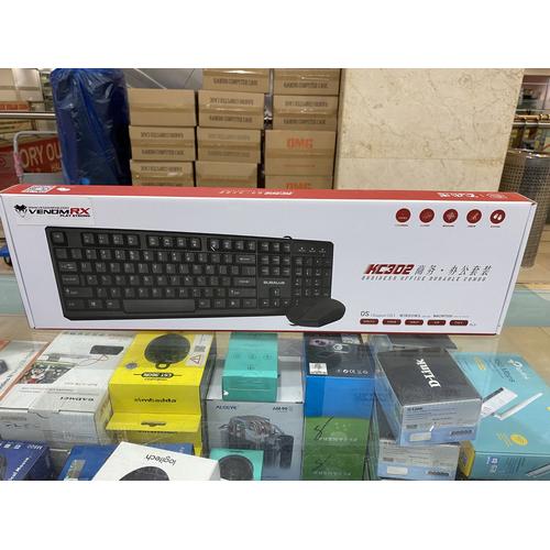 Jual KEYBOARD + MOUSE VENOMRX KC302 - Jakarta Pusat - iconcomp | Tokopedia
